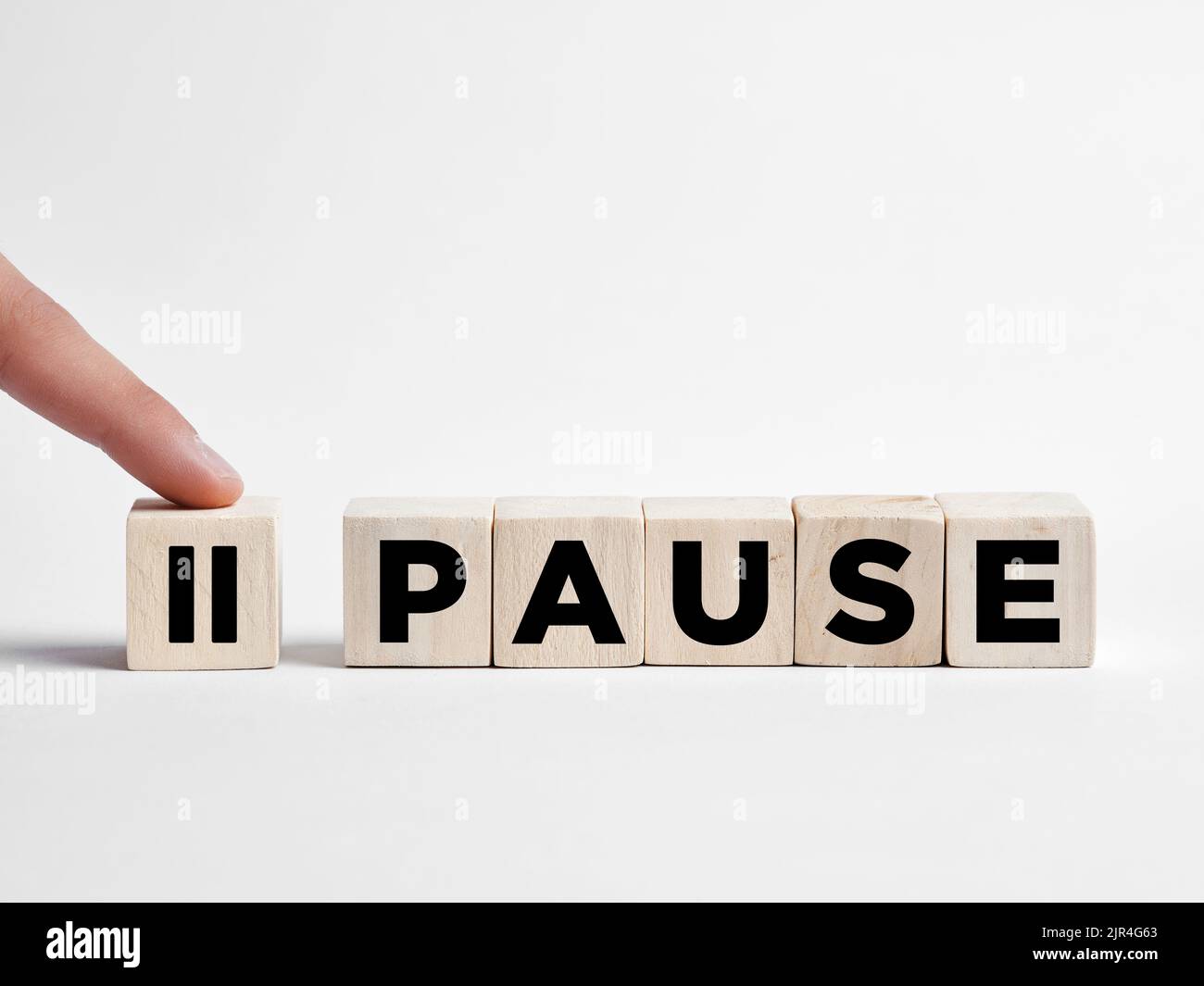 Pause button hi-res stock photography and images - Alamy
