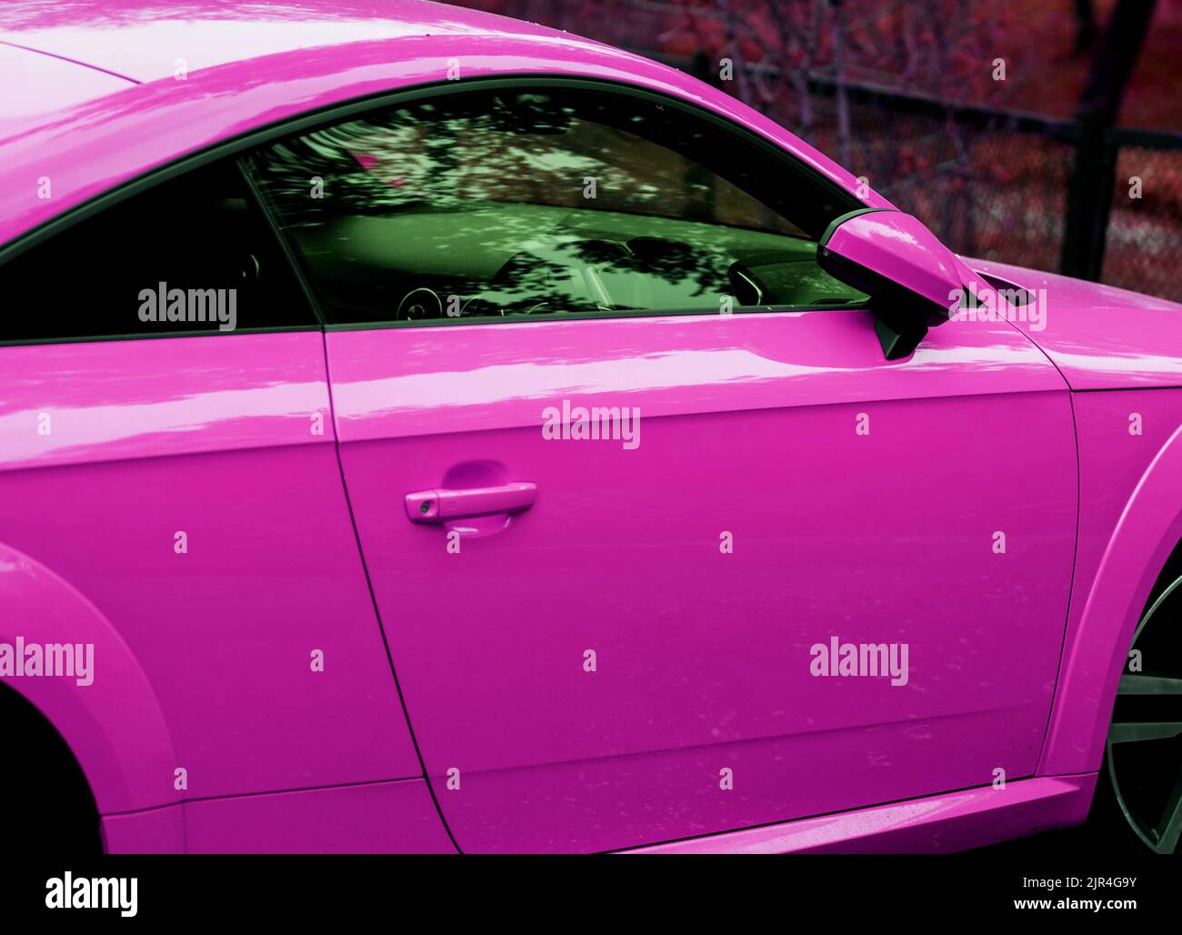 luxury yellow car. modern sportcar Stock Photo - Alamy