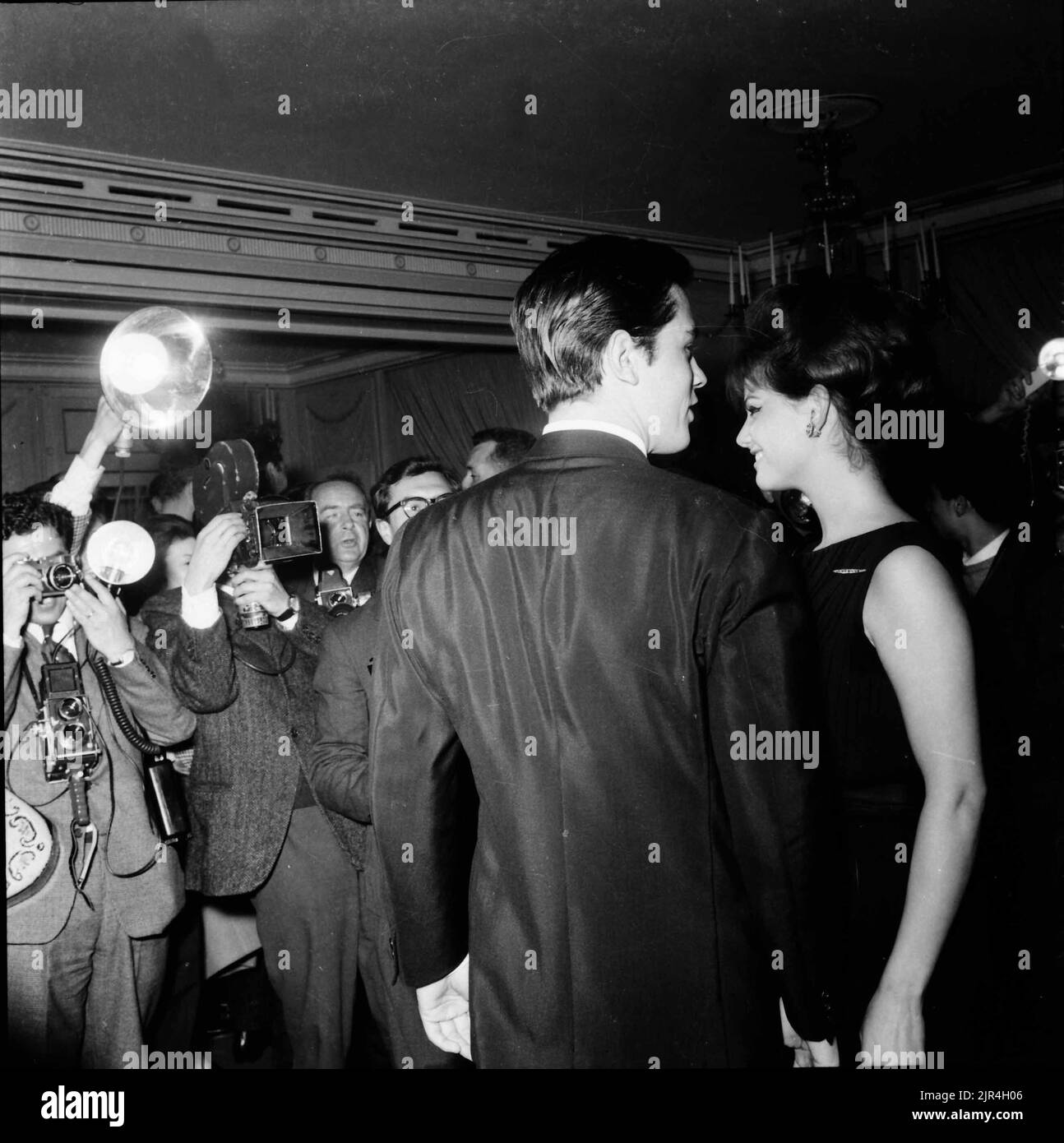 Rome, Italy, 1963. Grand Hotel, via Veneto. In the street of Dolce Vita ...