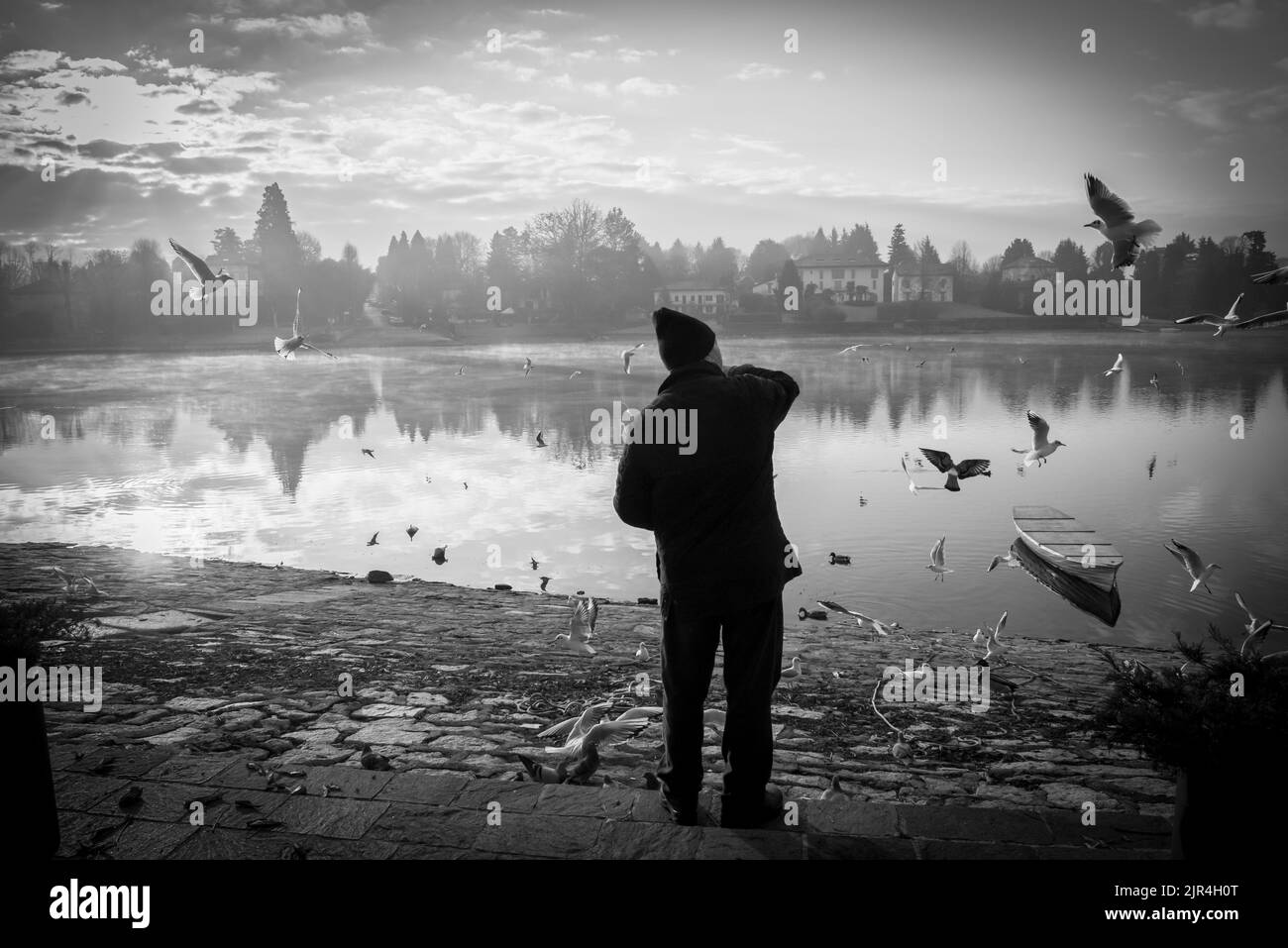 Fiume sesto Calende Stock Photo - Alamy