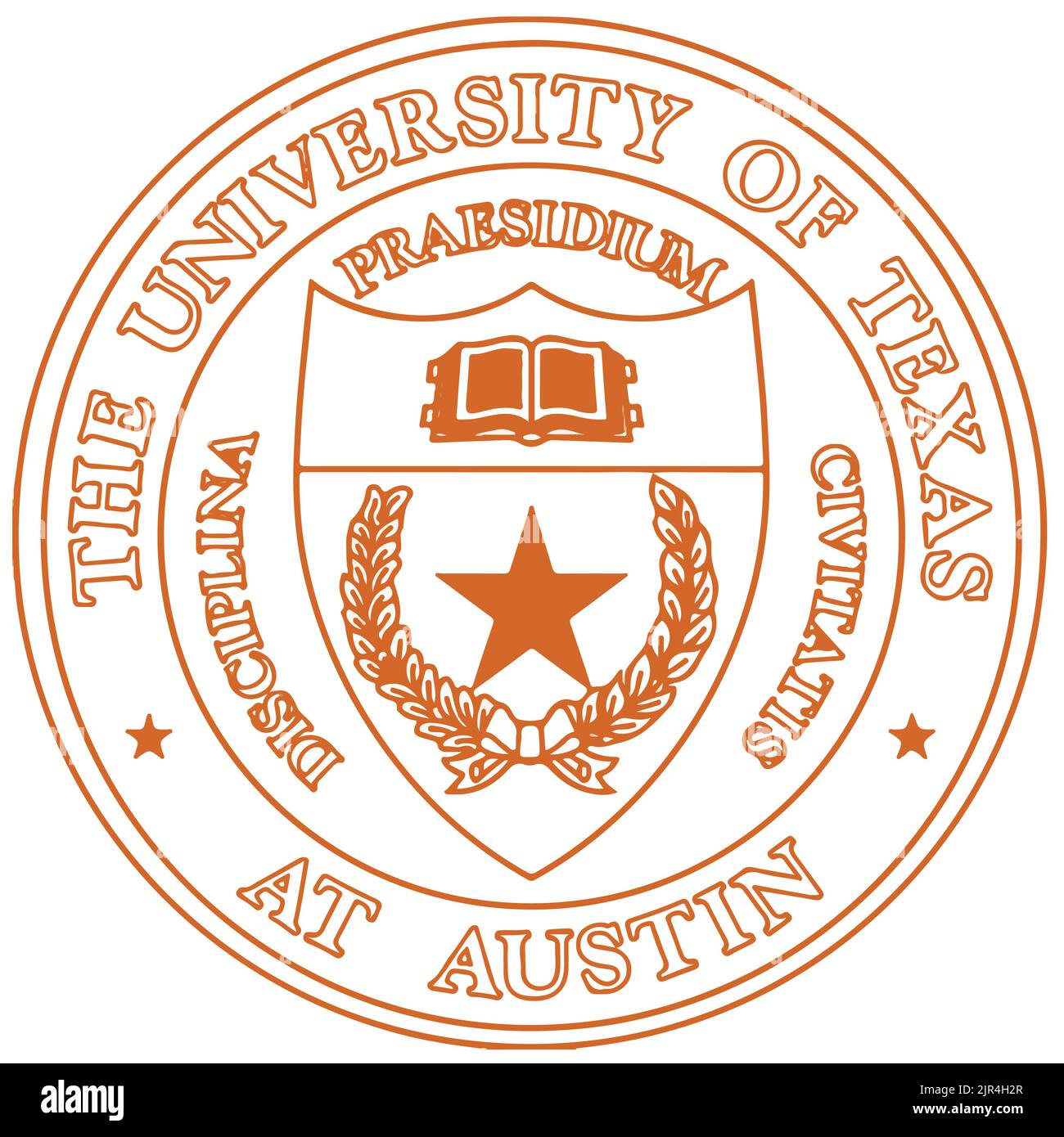 Seal and Logo of University of Texas Stock Vector Image & Art - Alamy