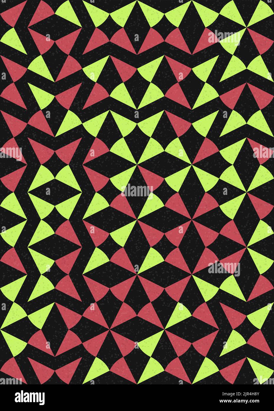 Abstract Geometrical generative computational art illustration Stock ...