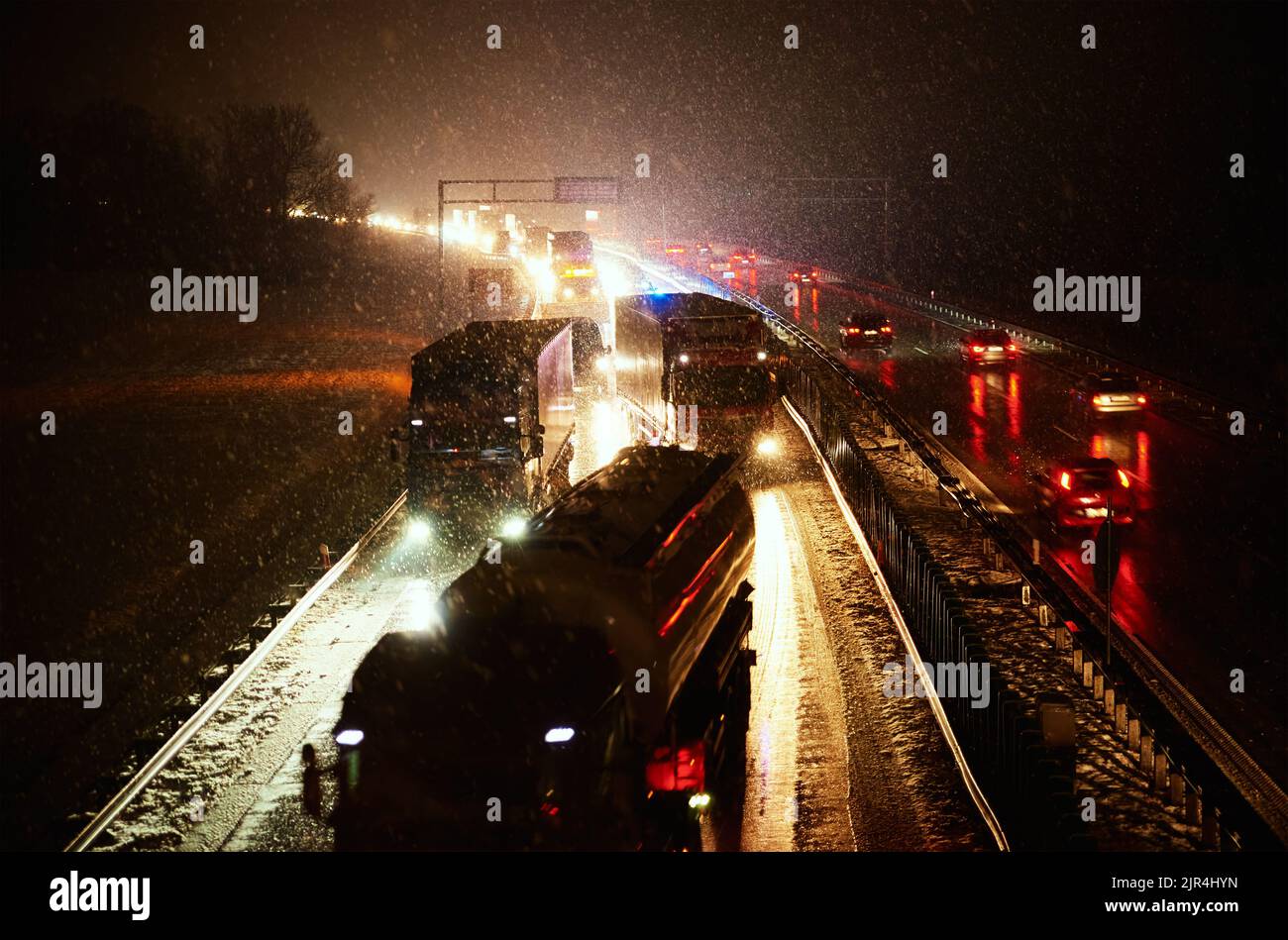 Car accident on highway autobahn hi-res stock photography and images ...