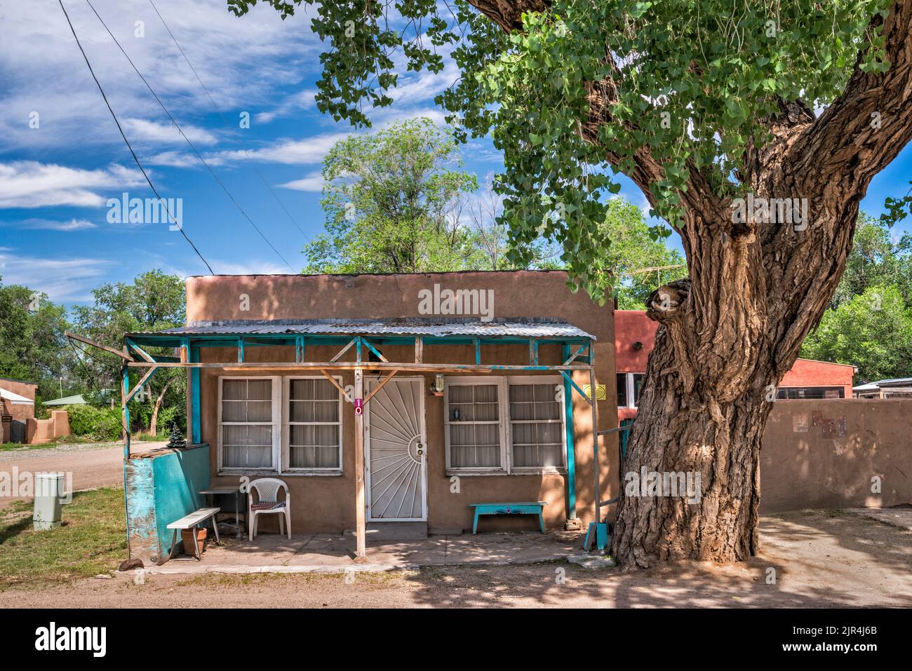 Ciriaco Rael Market, historical building, mid 1880s, old cottonwood ...