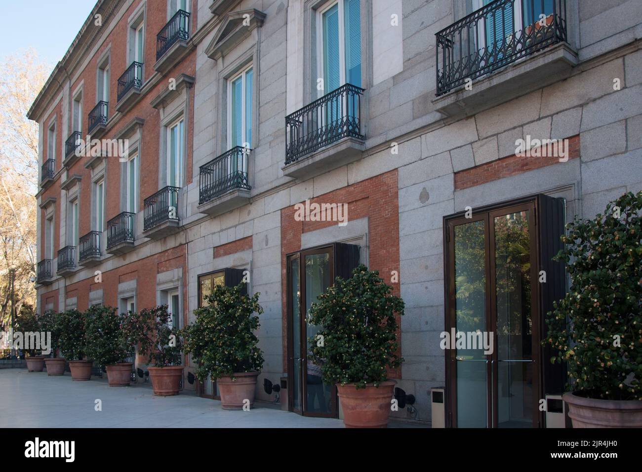 The Thyssen Bornemisza Museum in Madrid, Spain Stock Photo - Alamy