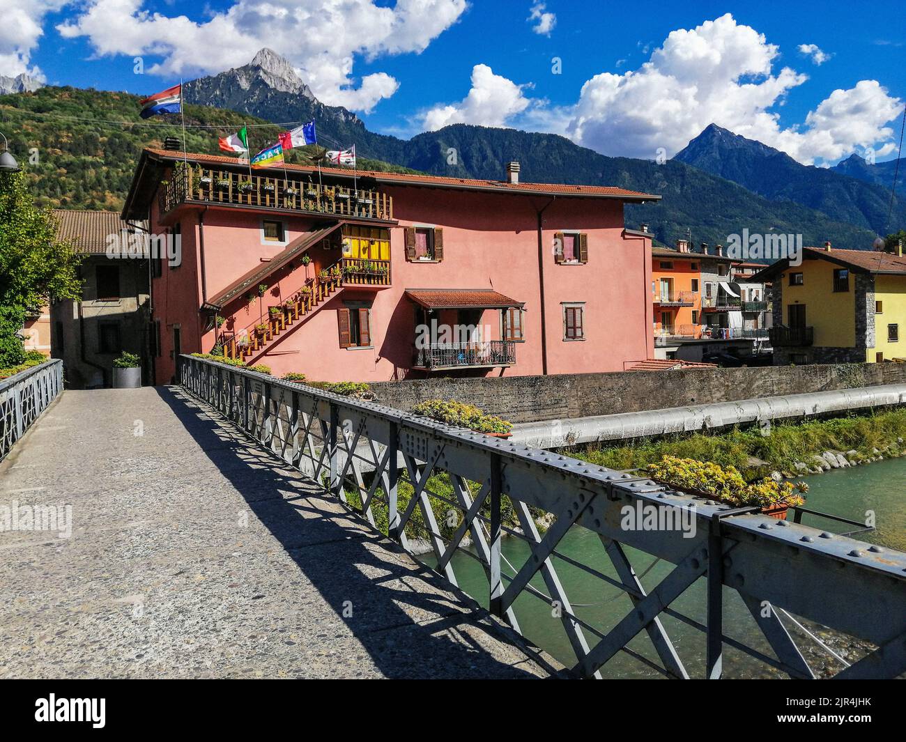 Italy, Capo di Ponte, landscape Stock Photo - Alamy