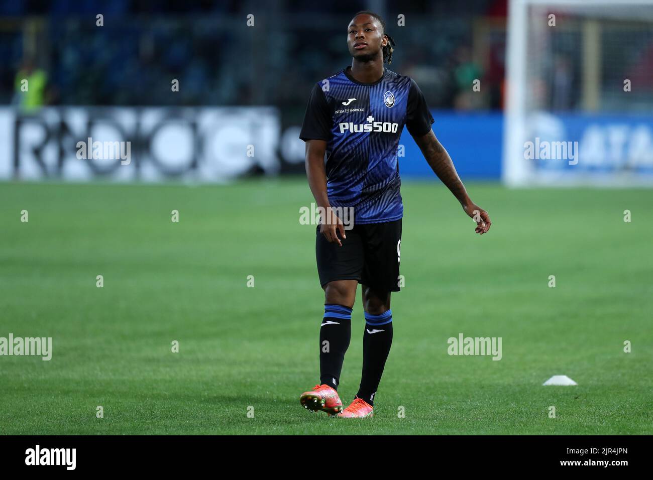 Bergamo, Italy . August 21, 2022, Brandon Soppy of Atalanta Bc during ...