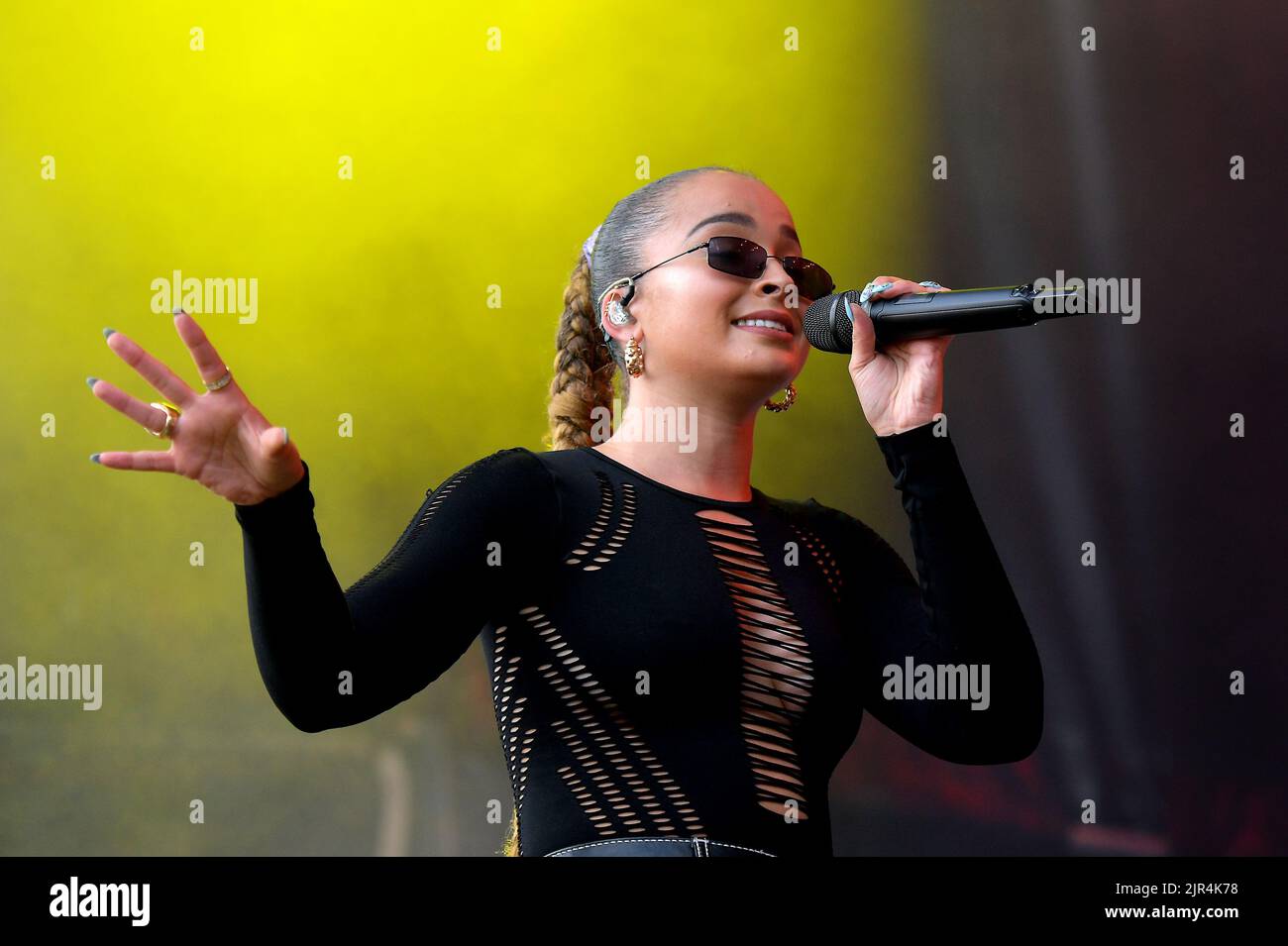 Ella Eyre, performing live at Hardwick live music festival Sunday 21st ...