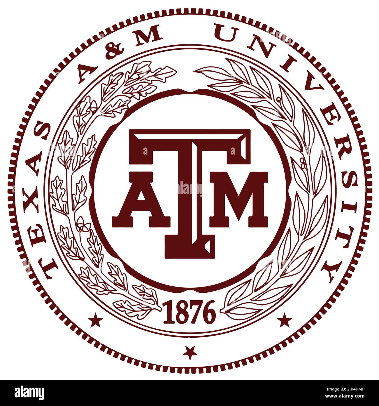 Seal and Logo of University Texas AM Stock Vector Image & Art - Alamy