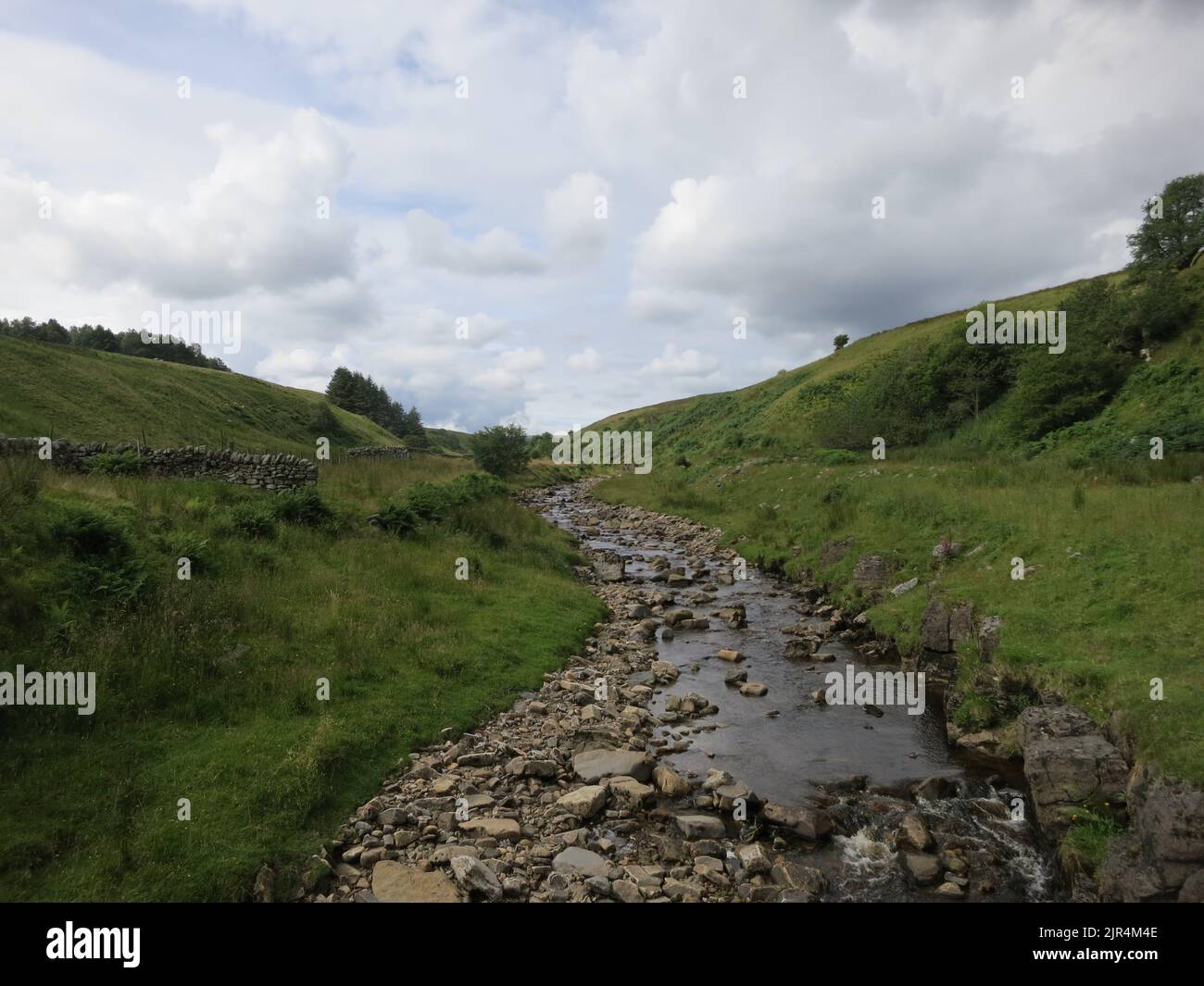 The Pennine Way National Trail Long-distance hiking trail. England. UK ...
