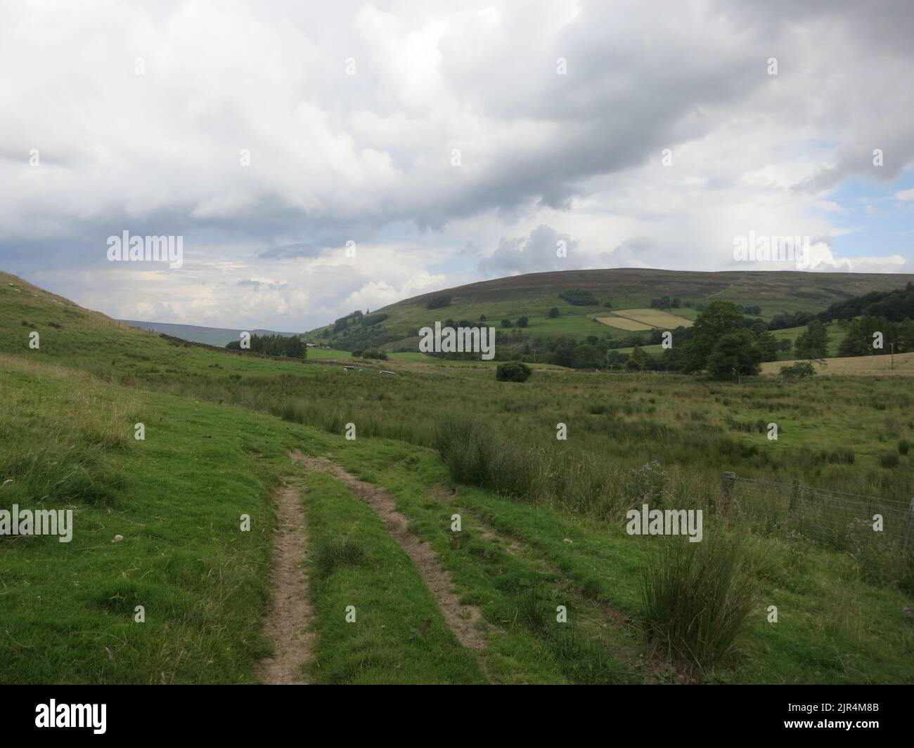 The Pennine Way National Trail Long-distance hiking trail. England. UK ...