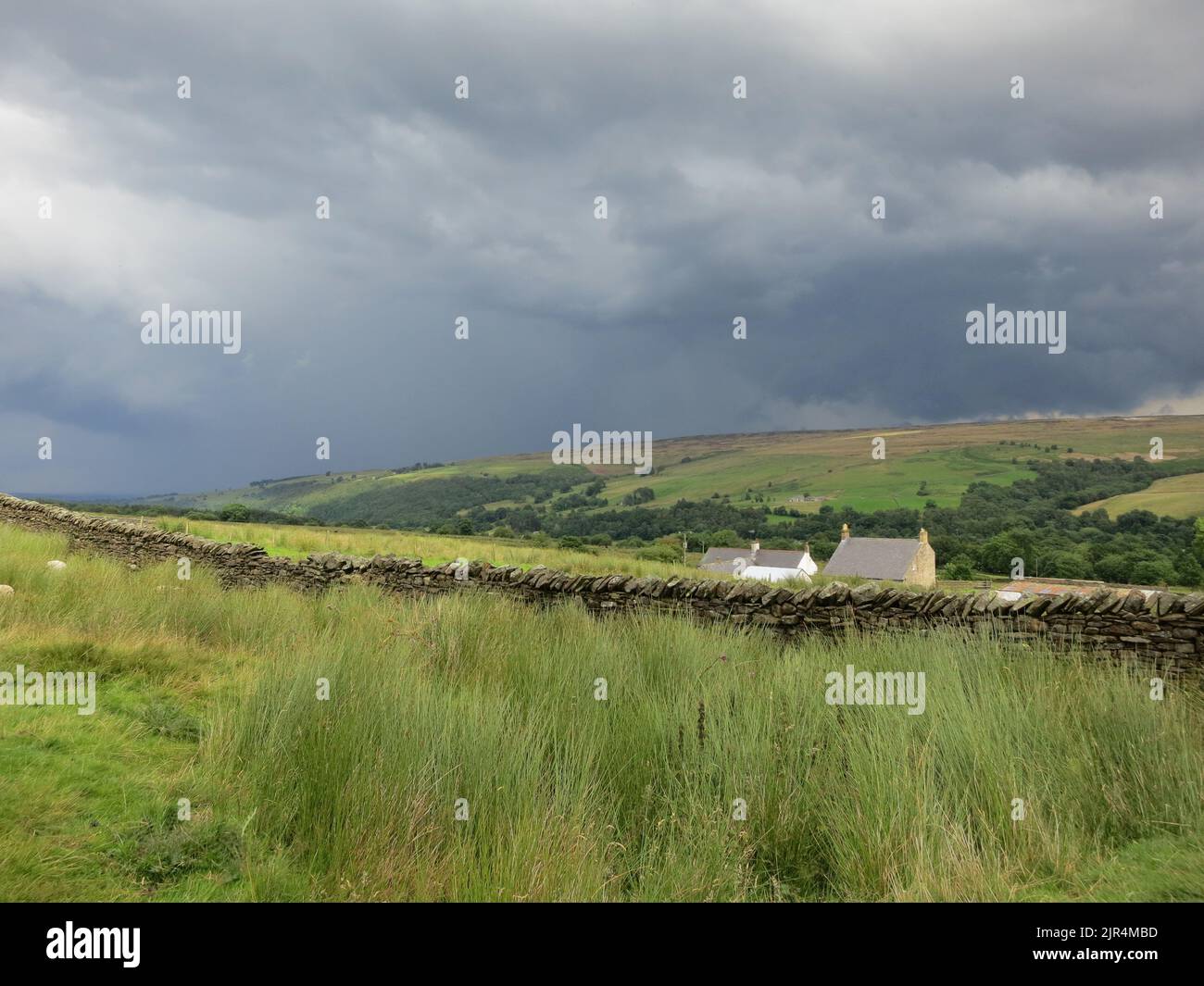 The Pennine Way National Trail Long-distance hiking trail. England. UK ...