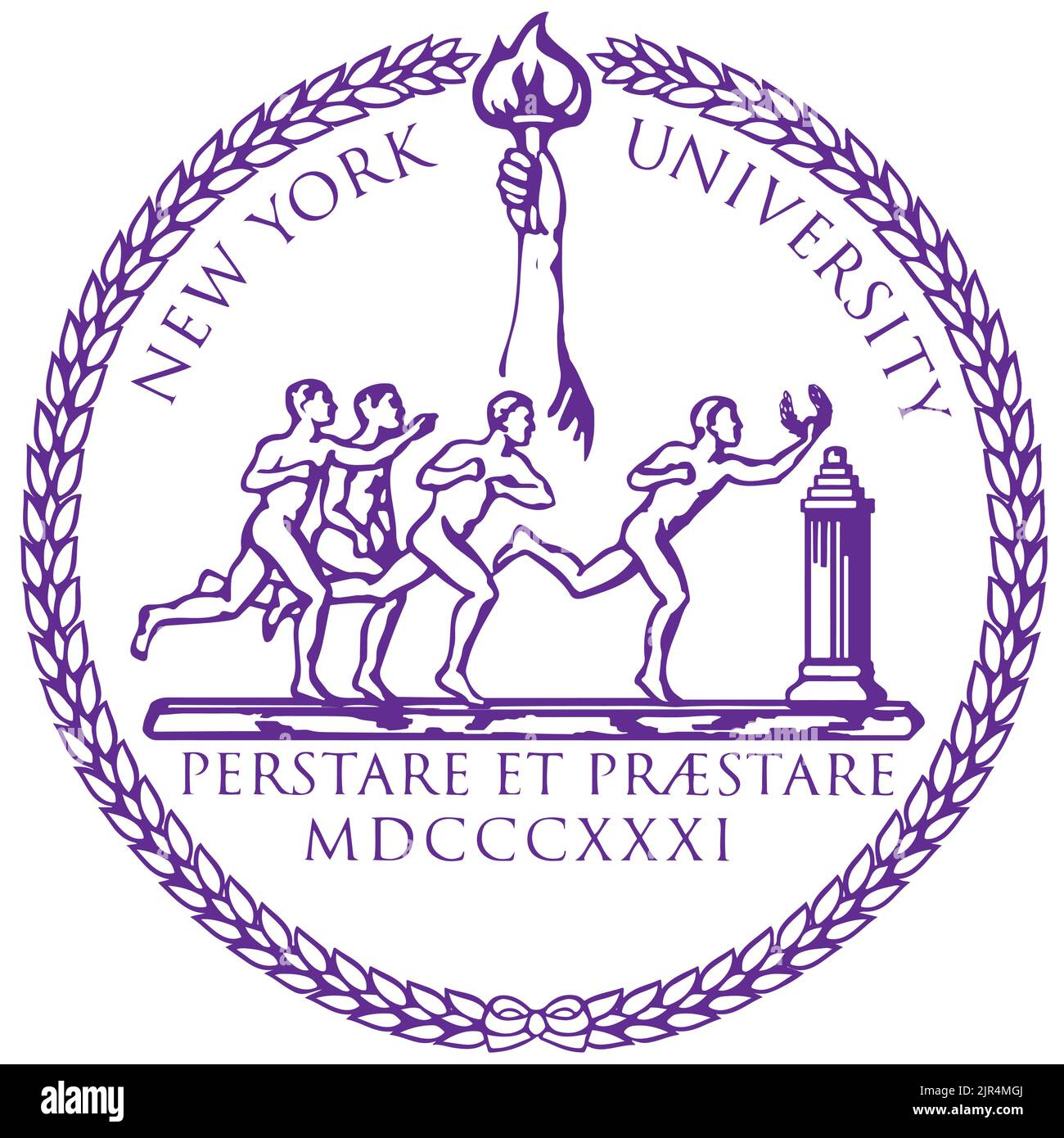 Seal and Logo of New York University Stock Vector Image & Art - Alamy