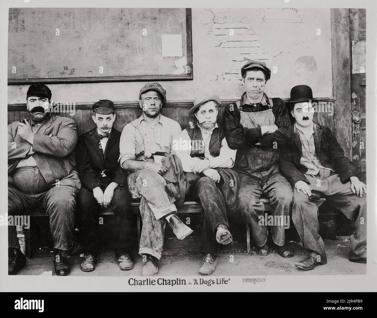 Charlie Chaplin in A Dog's Life (Pathé picture 1920s) photo from movie ...