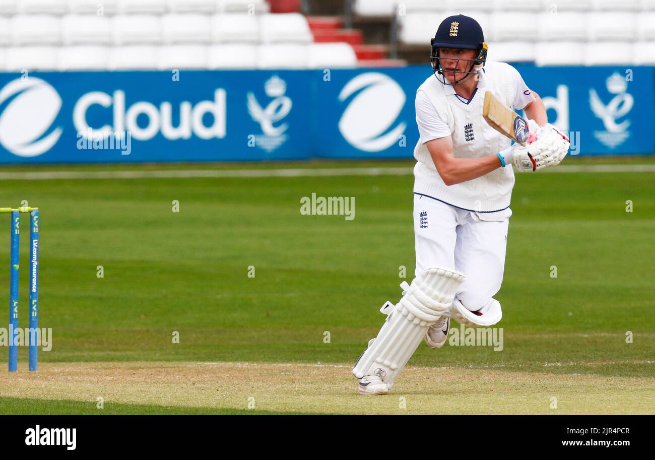 CHELMSFORD ENGLAND - AUGUST 21 :Ross Whitfield of England Under 19 ...