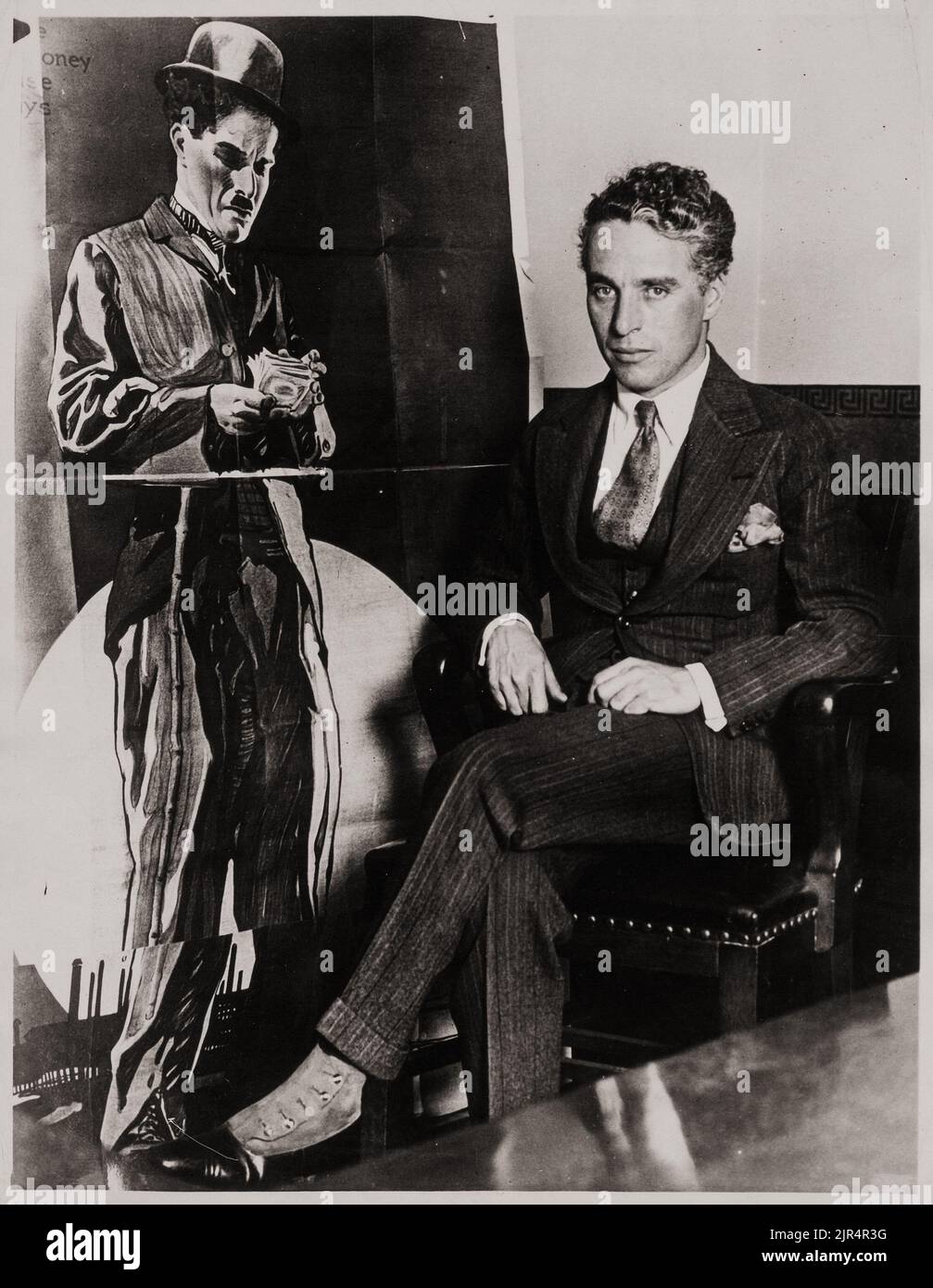 Charlie Chaplin Photograph, 1925 Stock Photo - Alamy