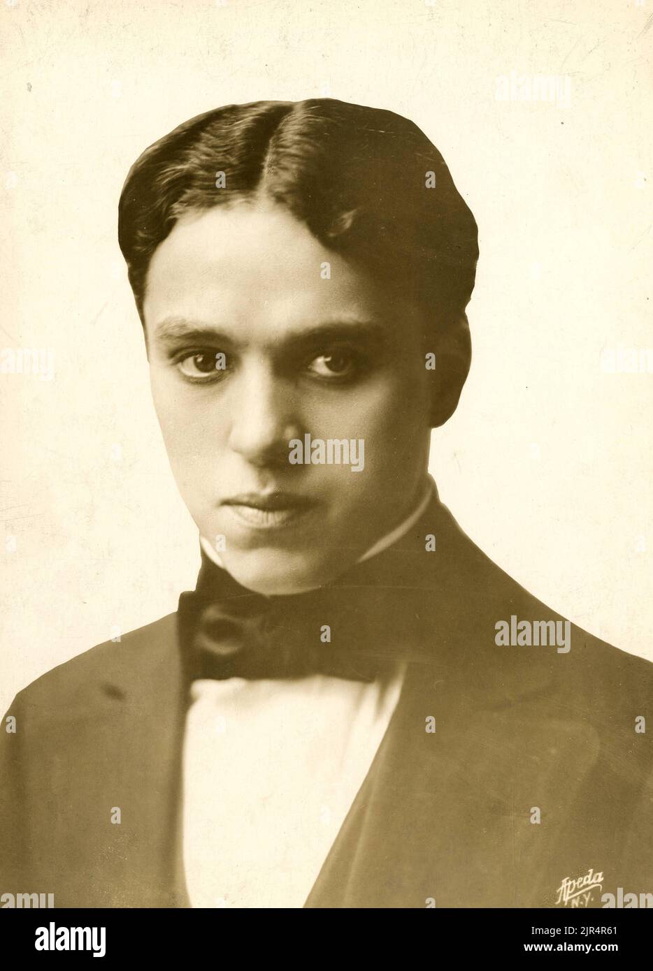 Vaudeville, stage, and screen comedian Charlie Chaplin. Promotional ...