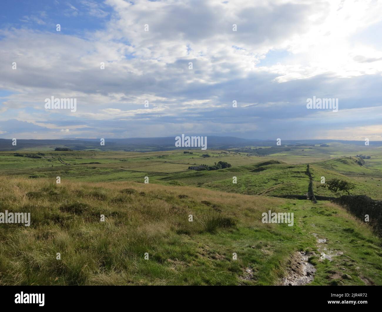 The Pennine Way National Trail Long-distance hiking trail. England. UK ...