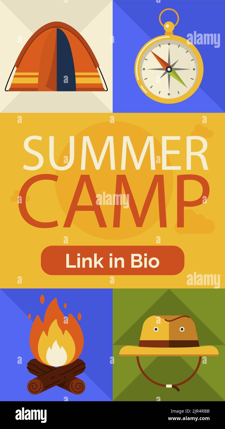 Camp stories Stock Vector Images - Alamy