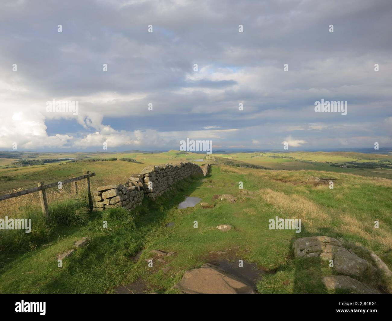 The Pennine Way National Trail Long-distance hiking trail. England. UK ...