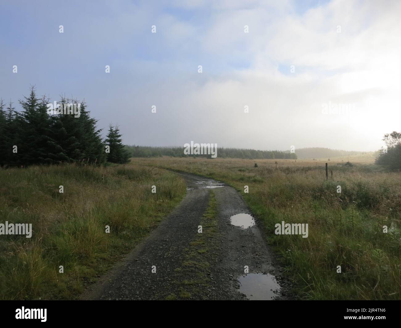 The Pennine Way National Trail Long-distance hiking trail. England. UK ...