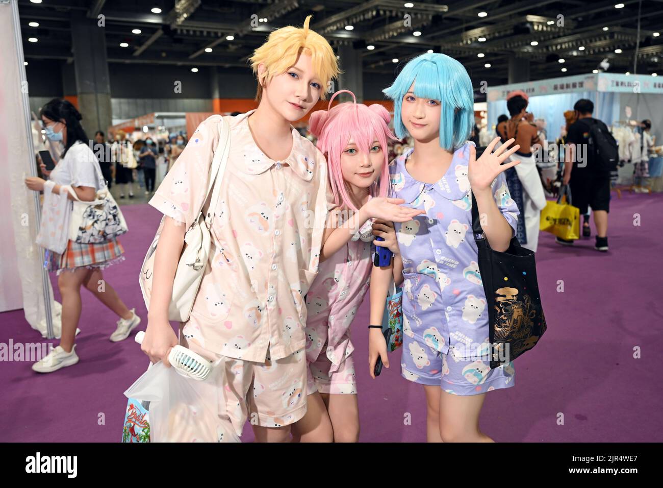 GUANGZHOU, CHINA - AUGUST 21, 2022 - Cosplayers at the CP2022SP Anime ...