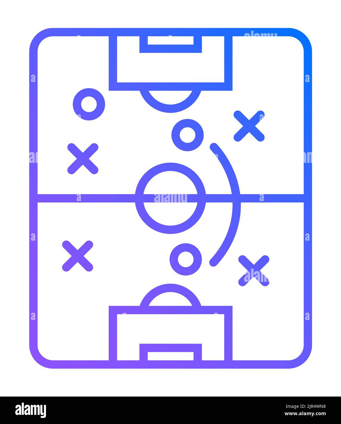 Soccer field strategy game tactic football vector board game plan ... Soccer field strategy game tactic football vector board game plan ...