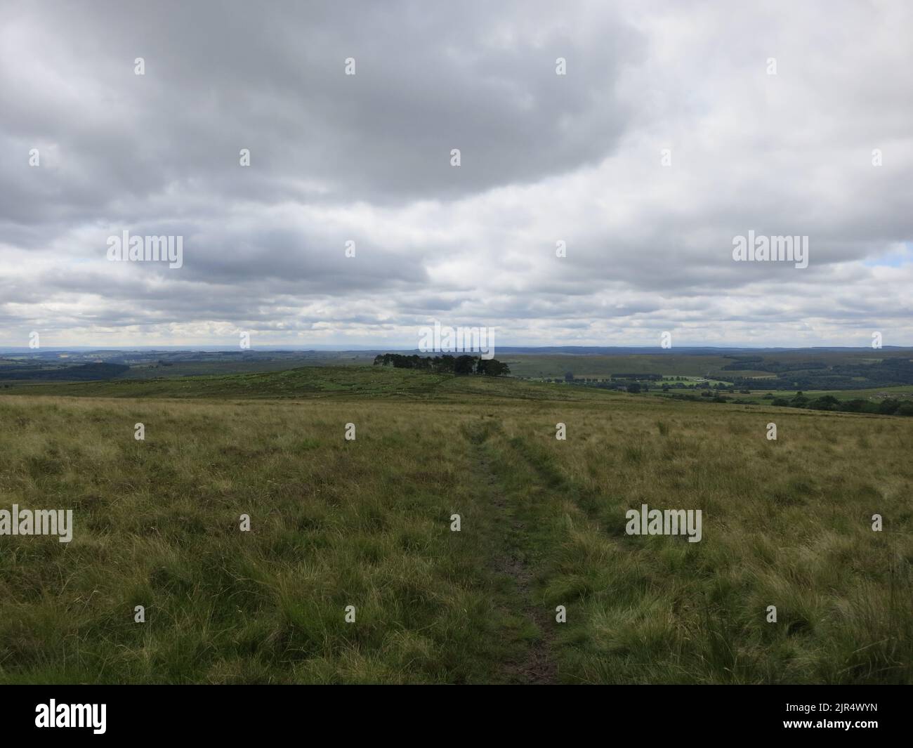 The Pennine Way National Trail Long-distance hiking trail. England. UK ...