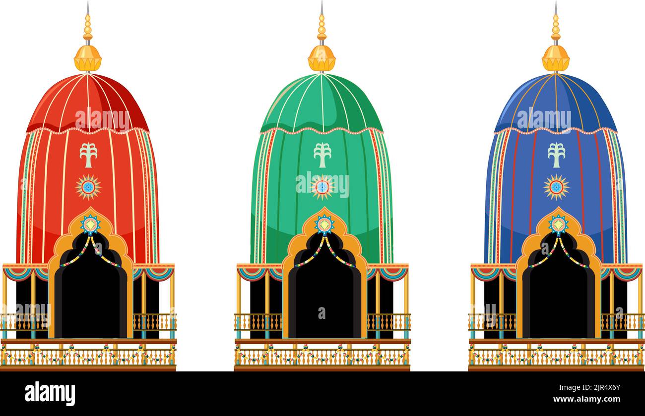 India ratha yatra Stock Vector Images - Alamy