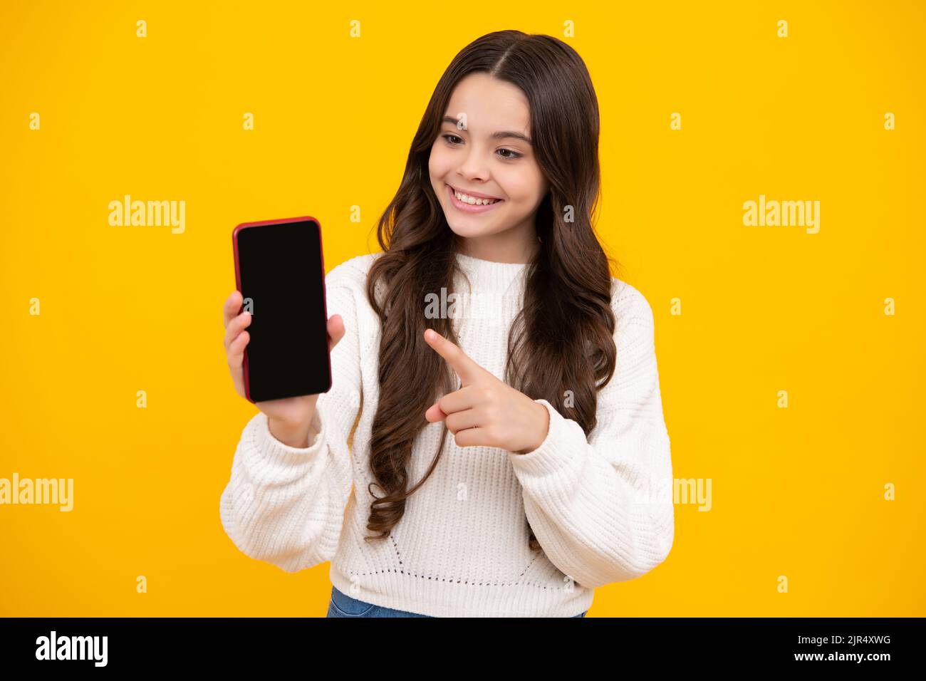 Teenager child using mobile phone, chatting on web. Mobile app for ...