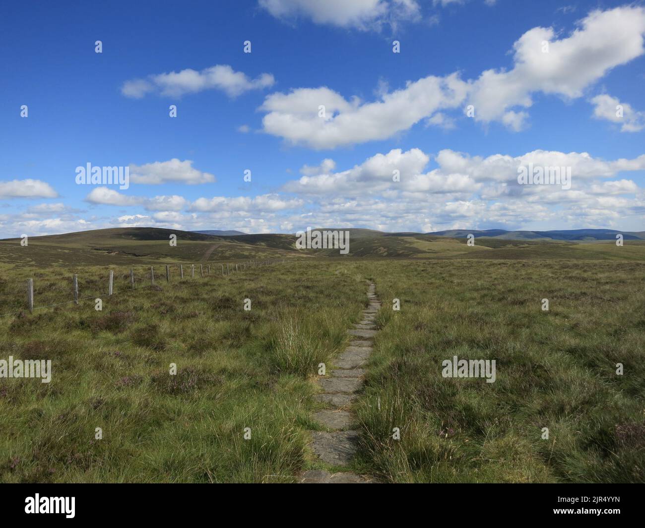 The Pennine Way National Trail Long-distance hiking trail. England. UK ...