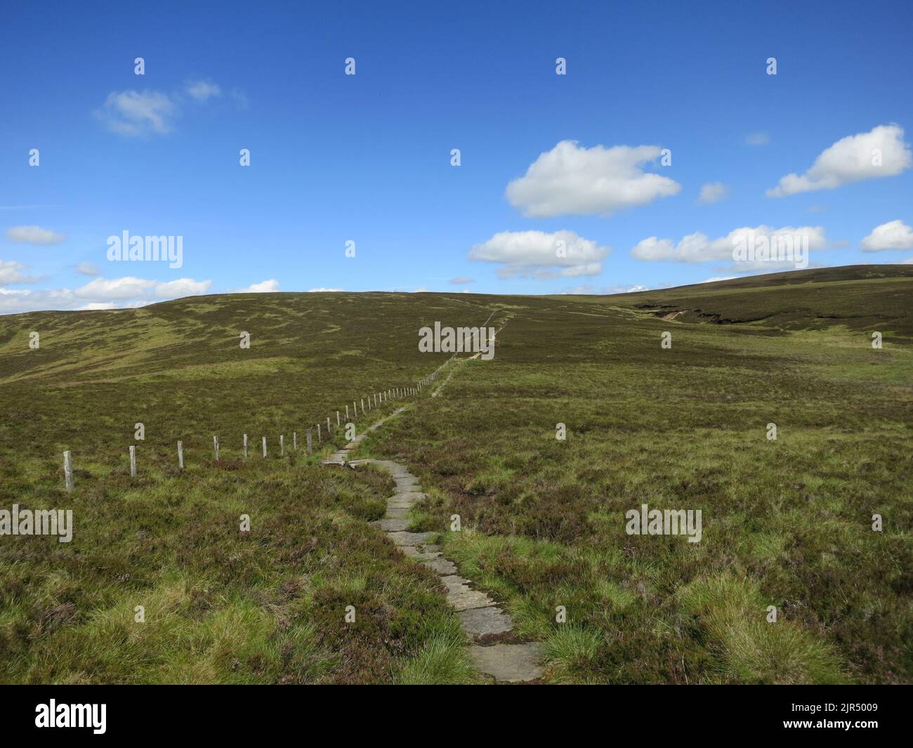 The Pennine Way National Trail Long-distance hiking trail. England. UK ...