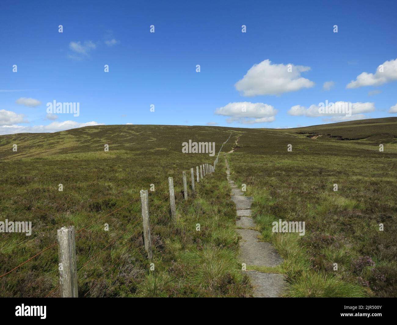 The Pennine Way National Trail Long-distance hiking trail. England. UK ...