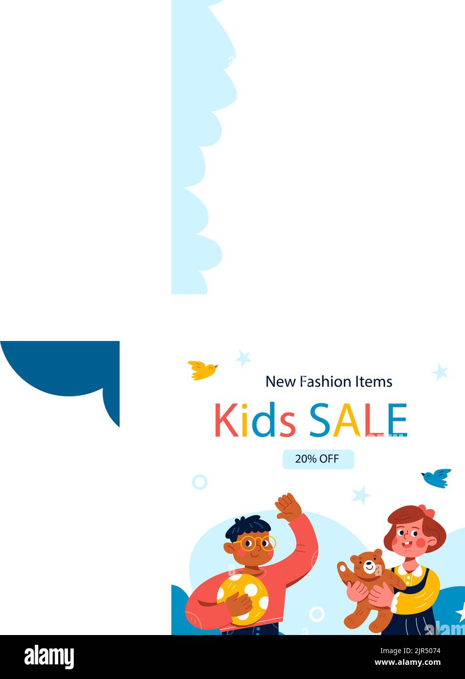 Post stories set for kids Vector illustration Stock Vector Image & Art ...