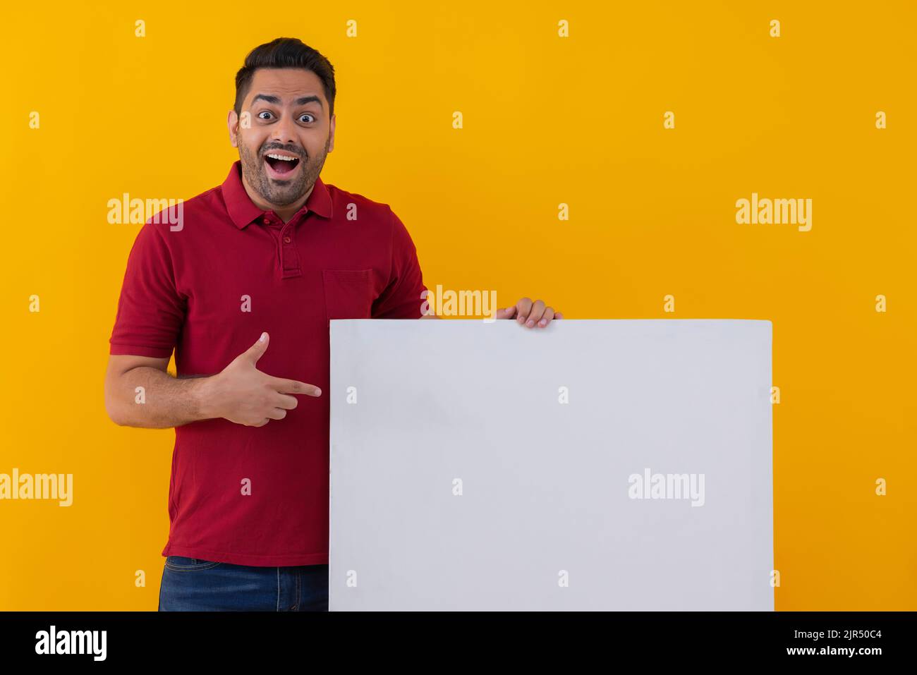 Indian man blank expression hi-res stock photography and images - Alamy