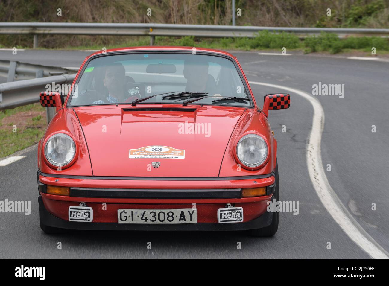 A modern Germany fast car Porsche 911 driving in race Stock Photo - Alamy