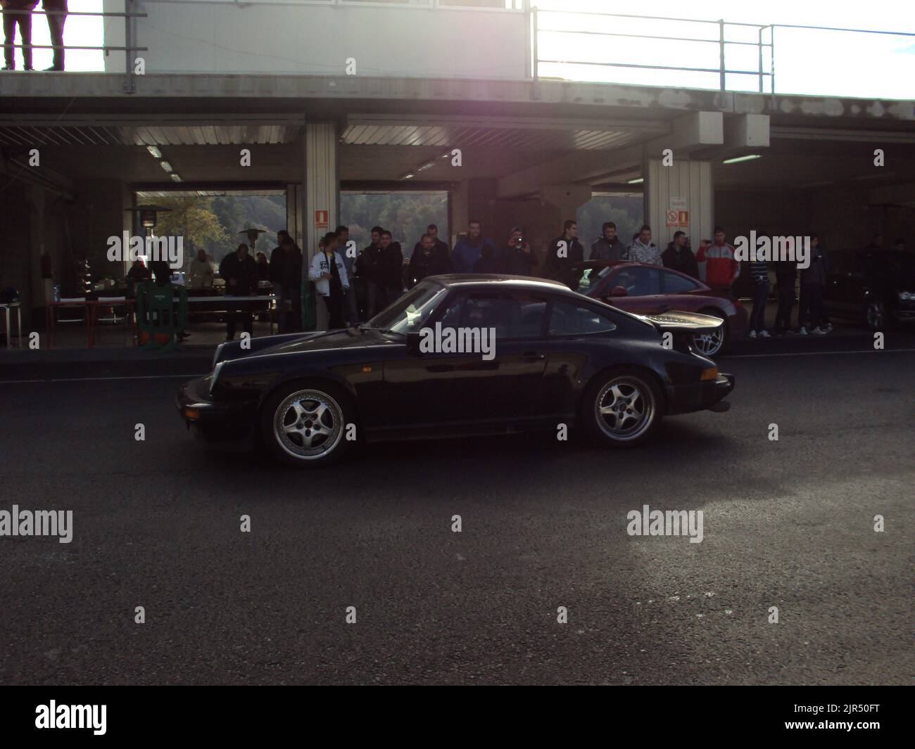 A modern Germany fast car Porsche 911 in track Stock Photo - Alamy