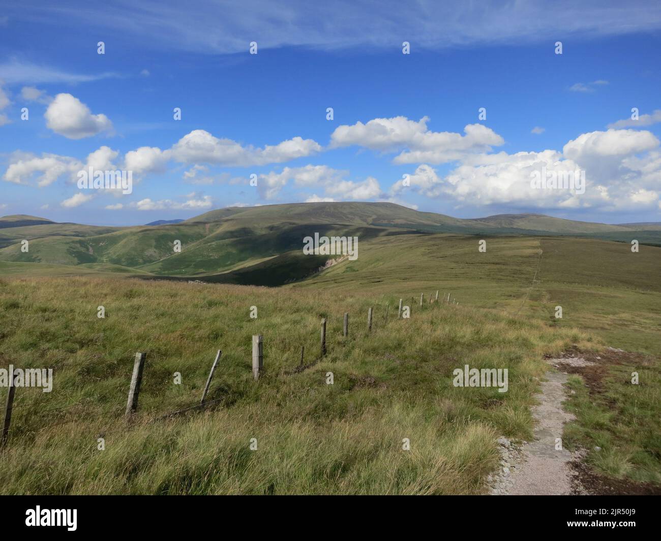 The Pennine Way National Trail Long-distance hiking trail. England. UK ...