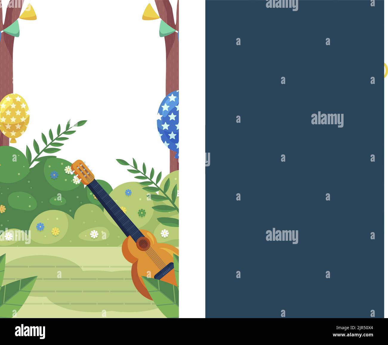 Flat Sete De Setembro Stories Set Vector Illustration Stock Vector