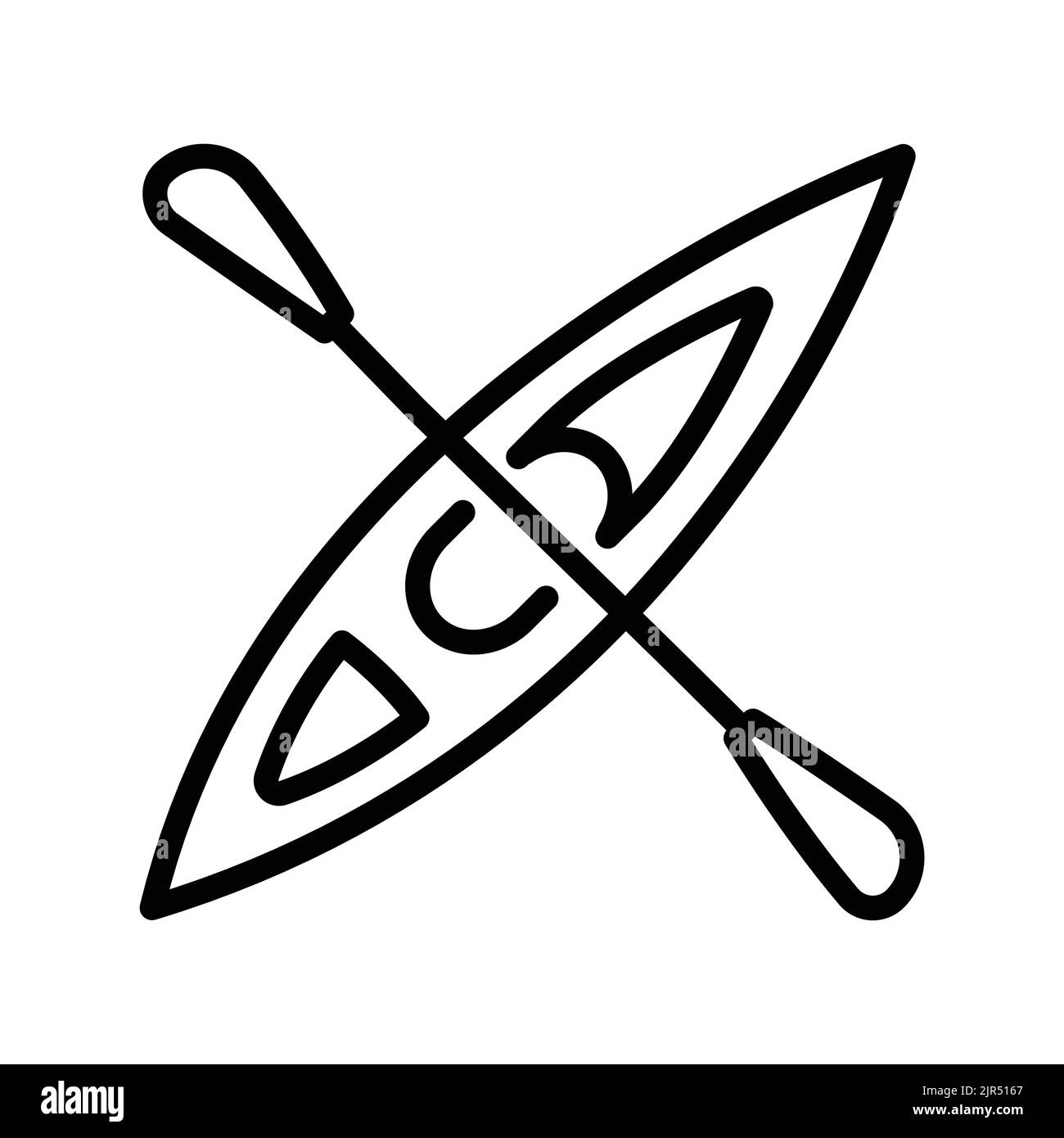 Rafting kayaking Black and White Stock Photos & Images - Alamy