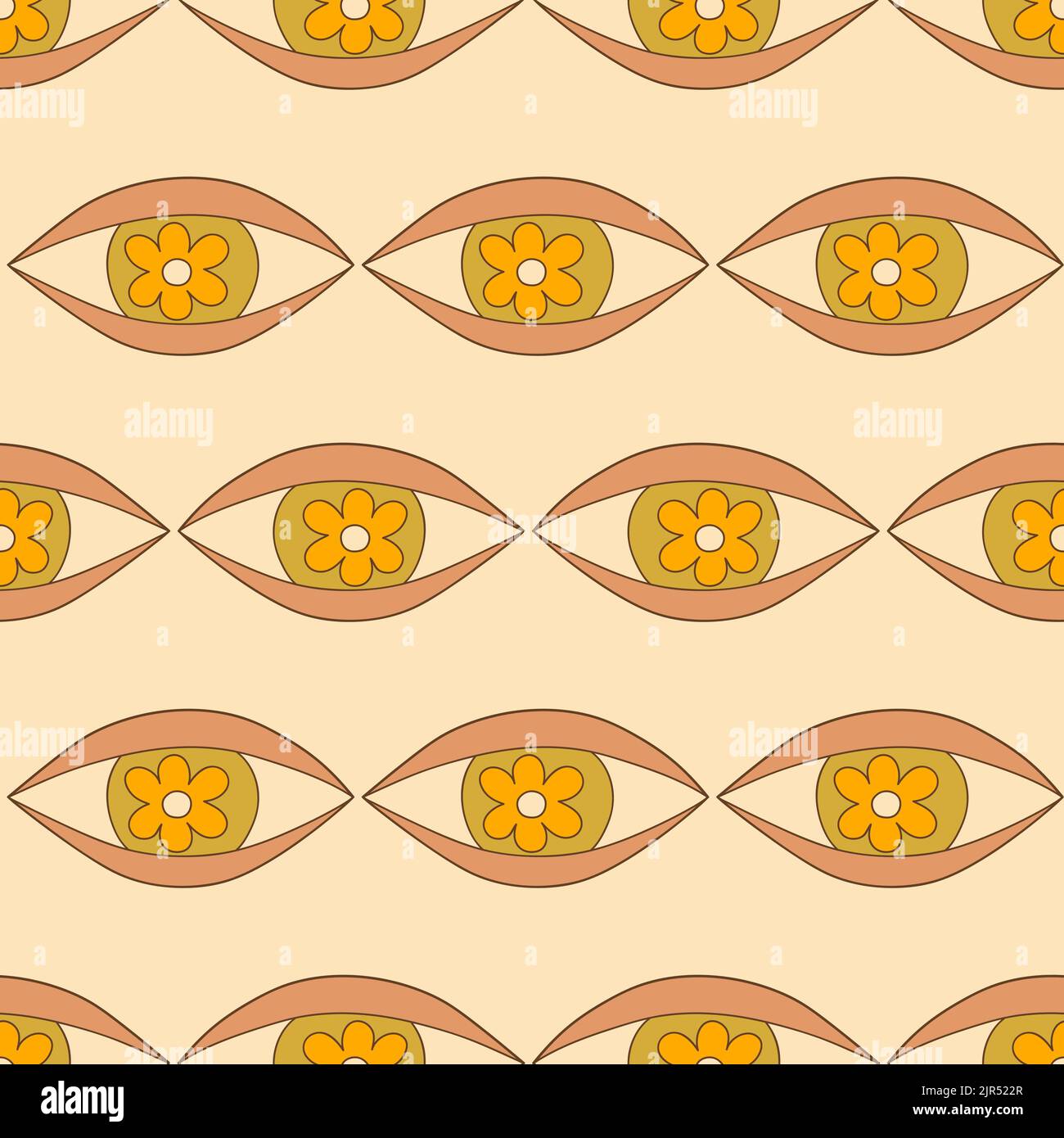 Evil eyes seamless pattern Stock Vector Image & Art - Alamy