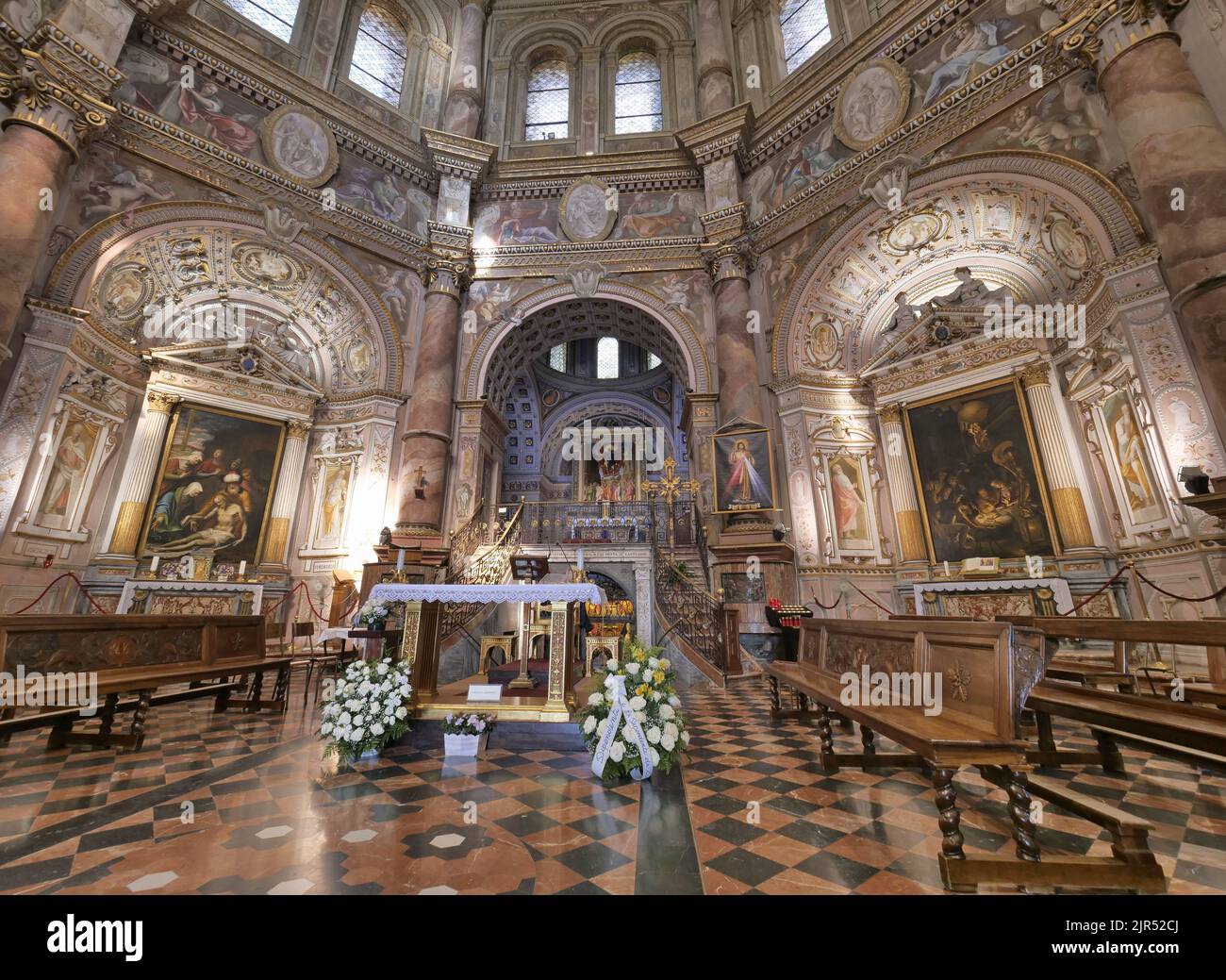 Santa Maria della Croce sanctuary in Crema,Cremona provence, Lombardy ...