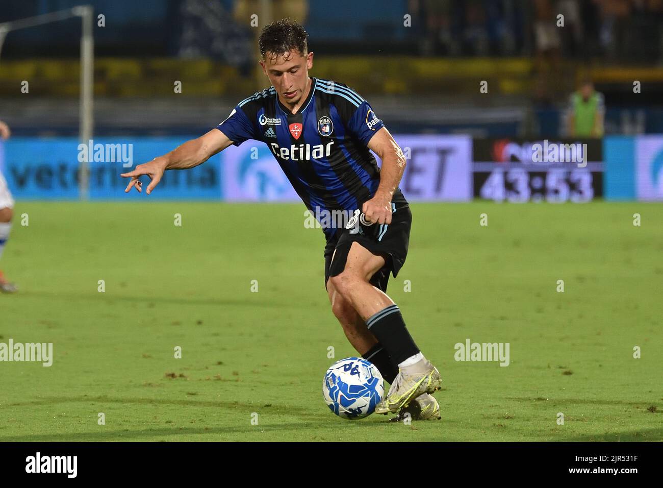 Arena Garibaldi, Pisa, Italy, August 21, 2022, Olimpiu Morutan (Pisa ...