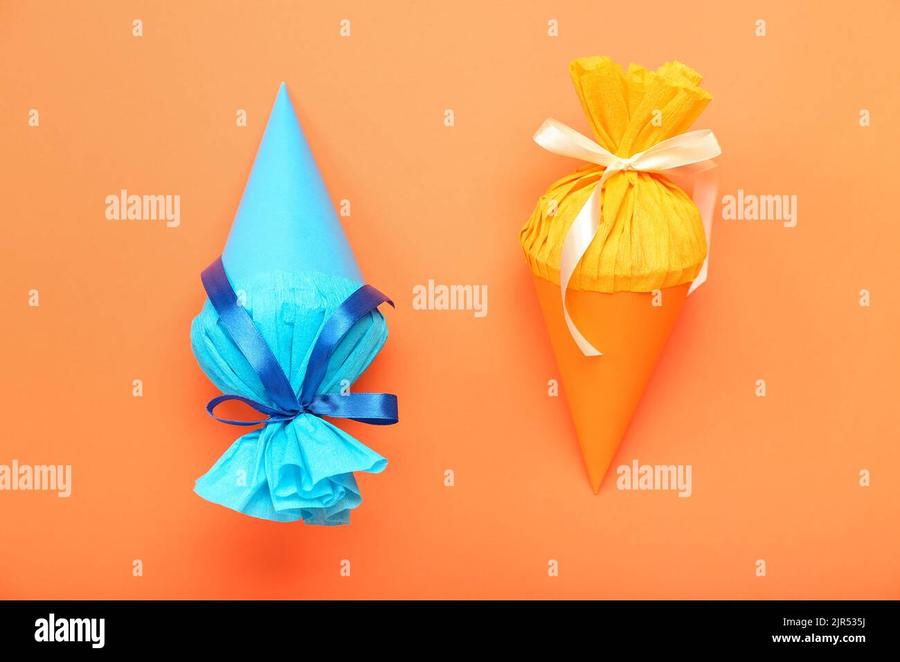 School cones hi-res stock photography and images - Alamy