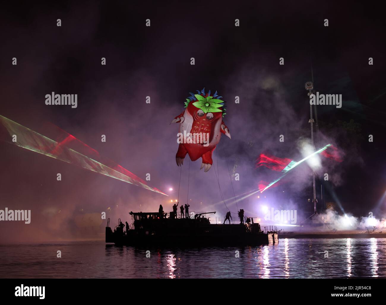 Cracow, Poland - June 4, 2022: Great Dragon Parade. The Great Outdoor ...