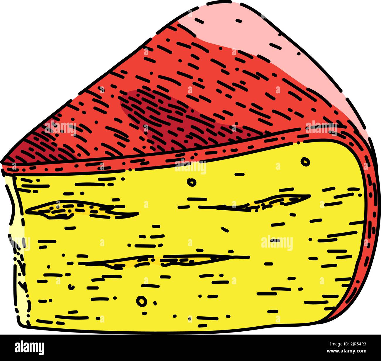 gouda cheese sketch hand drawn vector Stock Vector Image & Art - Alamy