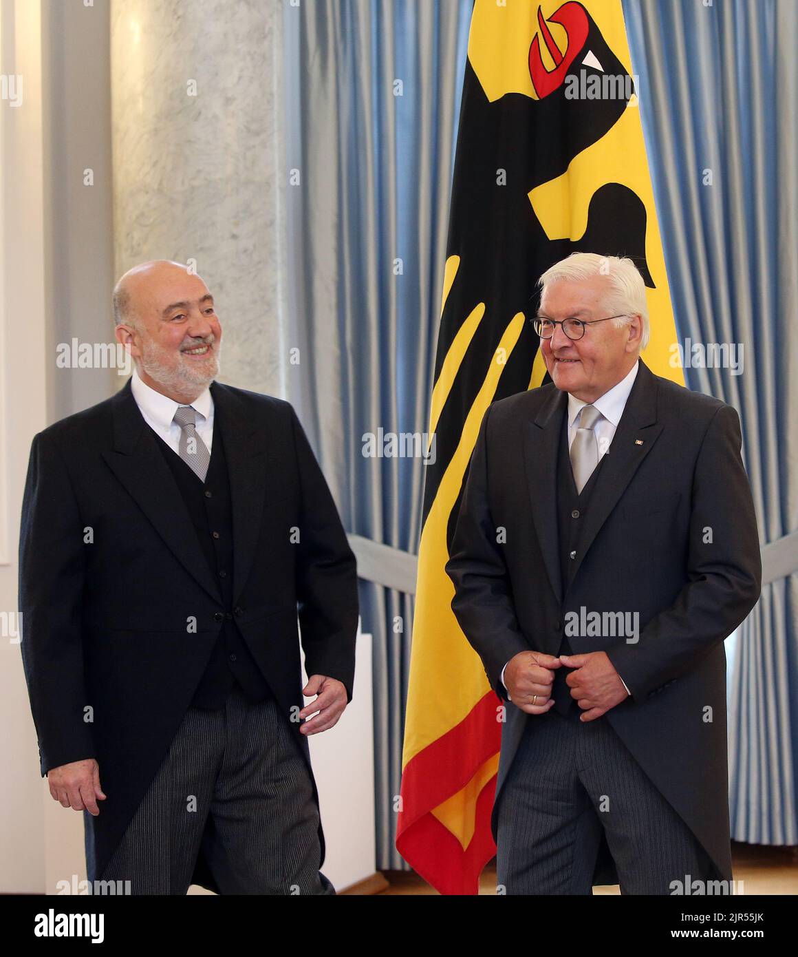 Berlin, Germany. 22nd Aug, 2022. German President Frank-Walter ...