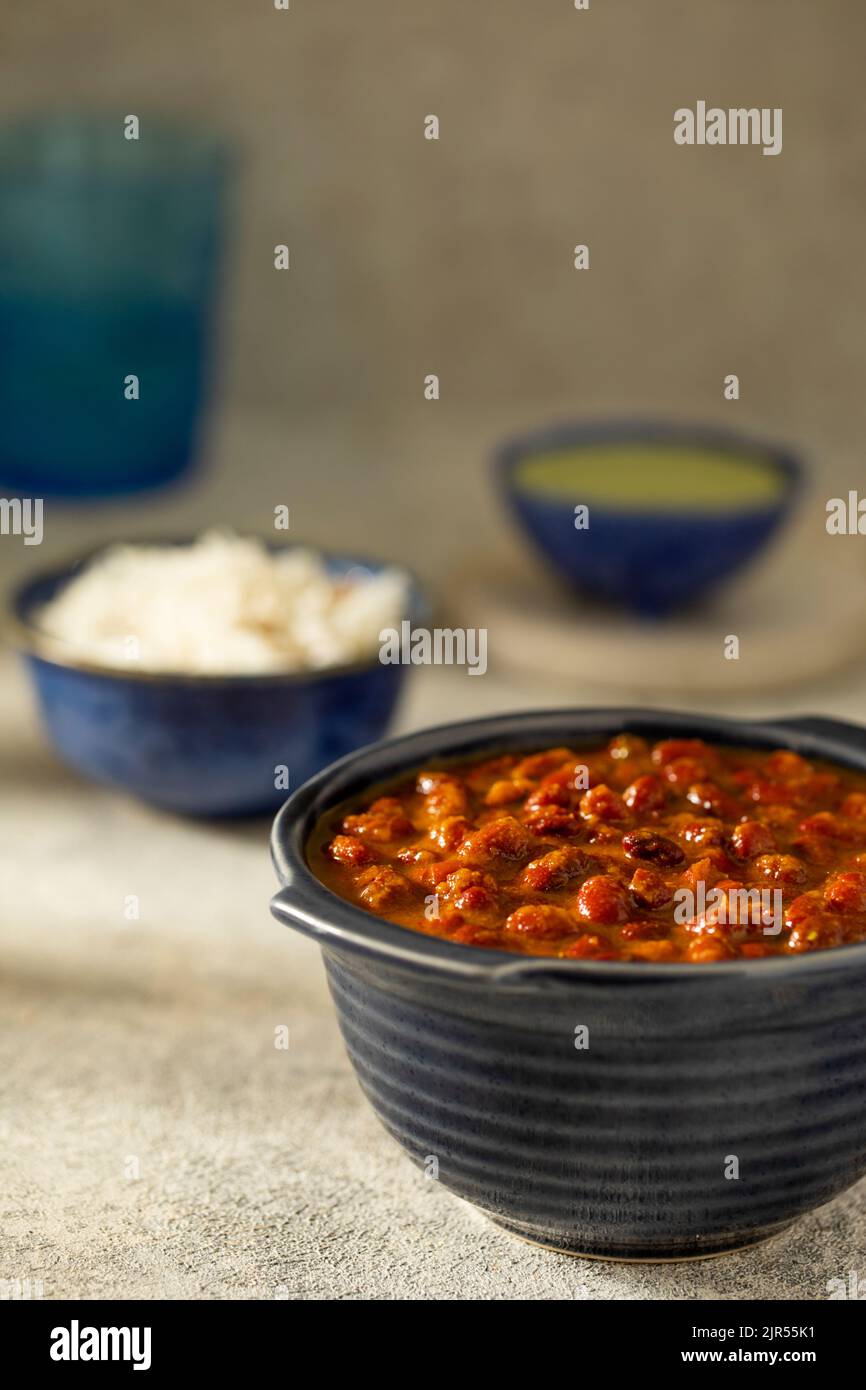 Rajma and rice hi-res stock photography and images - Alamy