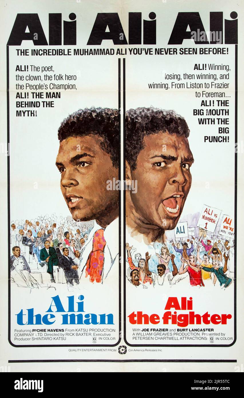 Muhammad ali movie poster hi-res stock photography and images - Alamy