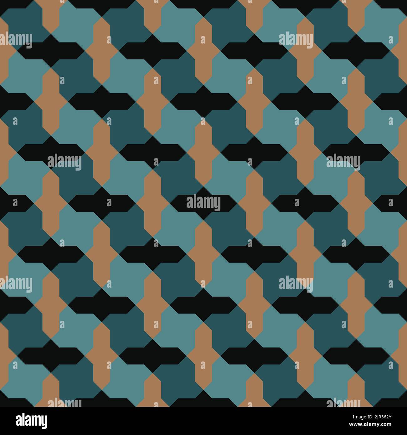 Spain tessellation seamless pattern. Abstract geometric background ...